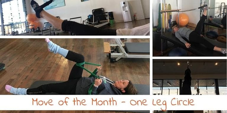 Pilates One Leg Circle - Move Of The Month - Aug17 | Move Move Pilates